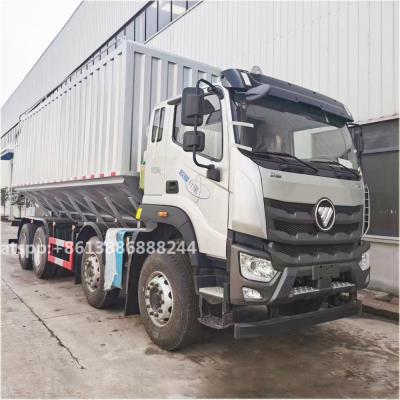 Cina Autocarro FOTON 8*4 per mangimi sfusi   Trasporto mangimi   Trasportatore di mangime per animali da allevamento in vendita