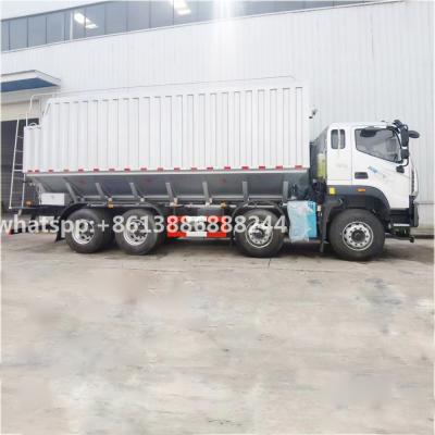 Cina Autocarro FOTON 8*4 per mangimi sfusi   Trasporto mangimi   Trasportatore di mangime per animali da allevamento in vendita