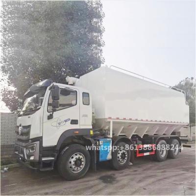 Cina Autocarro FOTON 8*4 per mangimi sfusi   Trasporto mangimi   Trasportatore di mangime per animali da allevamento in vendita