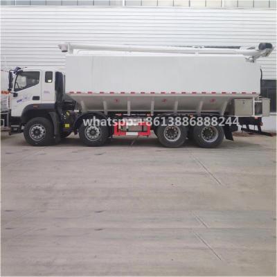 Cina Autocarro FOTON 8*4 per mangimi sfusi   Trasporto mangimi   Trasportatore di mangime per animali da allevamento in vendita