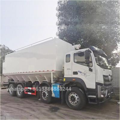Cina Autocarro FOTON 8*4 per mangimi sfusi   Trasporto mangimi   Trasportatore di mangime per animali da allevamento in vendita