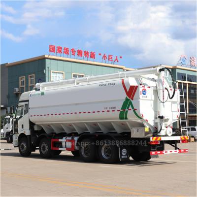 Cina FAW 44000-48000 litri Camion di mangimi a sfera Camion di cemento a sfera Camion di consegna mangimi per animali in vendita