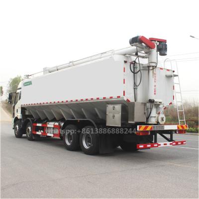 Cina FAW 44000-48000 litri Camion di mangimi a sfera Camion di cemento a sfera Camion di consegna mangimi per animali in vendita