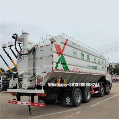 Cina DONGFENG 8*4 Fila doppia 46000 litri Trasporto di mangimi per animali da allevamento Camion a sfera Camion a sfera Camion a sfera Camion merci in vendita
