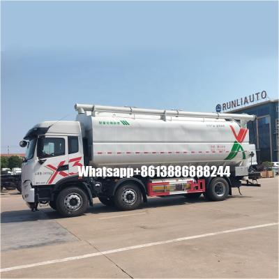 Cina 6*2 GNL 32000-37000 litri Camioni per l'alimentazione degli animali Materiali sfusi Semirimorchio Camion per l'alimentazione degli animali in vendita