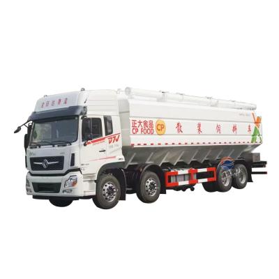 Cina 4 assi D7V doppia fila 46000 litri Camion per mangimi sfusi Camion per il trasporto di mangimi sfusi in vendita