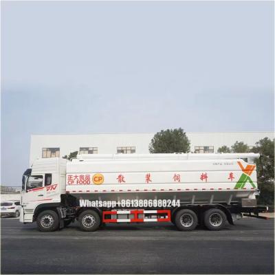 Cina 4 assi D7V doppia fila 46000 litri Camion per mangimi sfusi Camion per il trasporto di mangimi sfusi in vendita