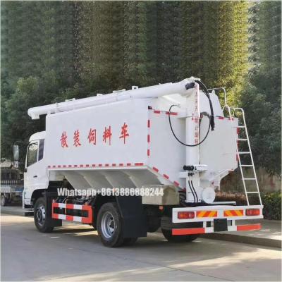 Cina Dongfeng Autotelaio Singolo 22000 Litri Per Foraggio Sfuso Cisterne Per Cemento Sfuso in vendita