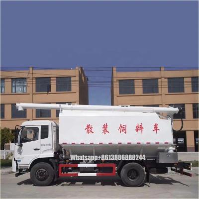 Cina Dongfeng Autotelaio Singolo 22000 Litri Per Foraggio Sfuso Cisterne Per Cemento Sfuso in vendita
