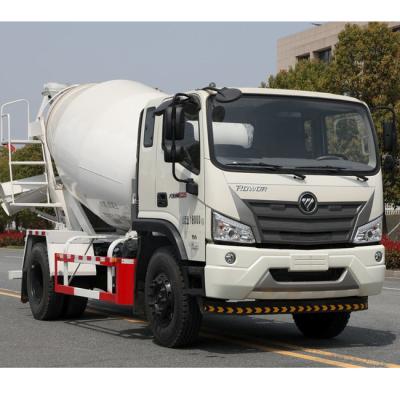 Cina Piccolo FOTON Mobile Concrete Mixing Transport Truck Self Loading 4x2 190 CV 4 CBM in vendita