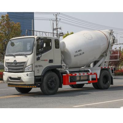 Cina Piccolo FOTON Mobile Concrete Mixing Transport Truck Self Loading 4x2 190 CV 4 CBM in vendita
