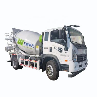 China 4x2 Sinotruk 5 Cubic Meter Concrete Agitator Truck Concrete Cement Mixer Truck for sale