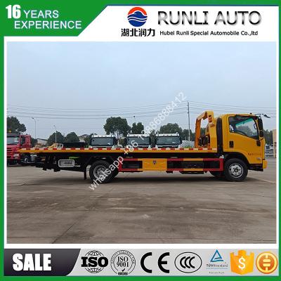China China ISUZU 4*2 Multi-Function Flatbed Recovery Vehicle ,Towing, Salvage, Logistics , 1 Truck for 3 Needs for sale