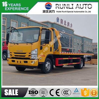 China China ISUZU 4*2 Multi-Function Flatbed Recovery Vehicle ,Towing, Salvage, Logistics , 1 Truck for 3 Needs for sale
