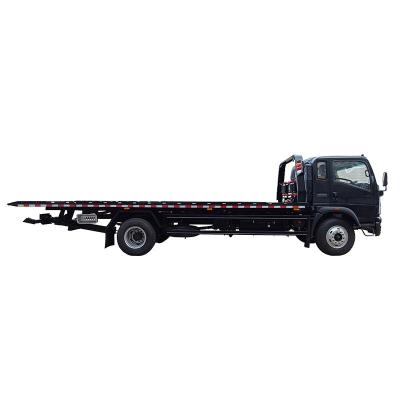 China HOWO 4x2 Emergency Recovery Truck with 21m Steel Cable, ABS Brakes, 5.6m Anti-Slip Platform for sale
