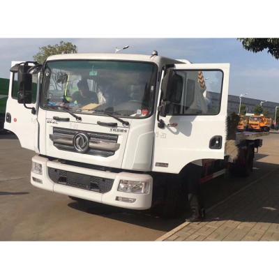 China Customized 4X2 Dongfeng 15Tons Tow Trucks Wrecker Truck With Folding Flat Bed Truck for Accident Car for sale