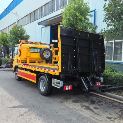 Cina Autocarro di soccorso JAC 8 tonnellate 4X2 personalizzato con pianale ribaltabile pieghevole per soccorso stradale in vendita