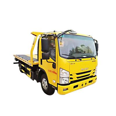China Factory ISUZU Recovery Truck Small Mini Flatbed Platform Wrecker Towing Truck Light Duty Tow Wrecker Truck Tow Wrecker Body for sale