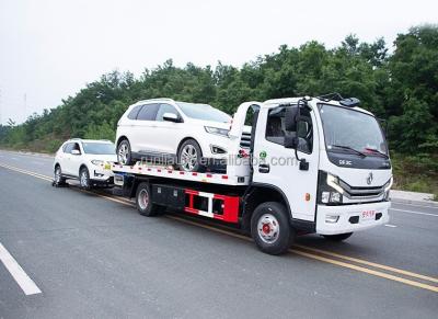 Cina Cina Fabbrica Prezzo economico DFAC DongFeng 5Ton piattaforma rimorchio camion Wrecker piatto recupero camion rimorchio corpo in vendita