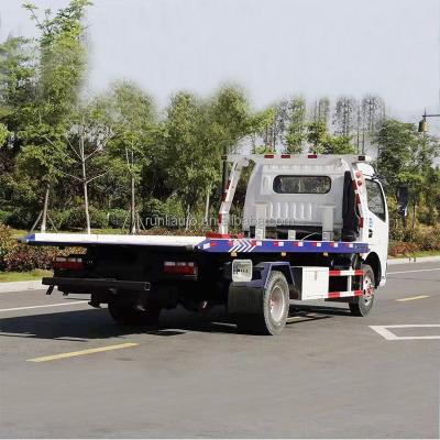 Cina Cina Fabbrica Prezzo economico DFAC DongFeng 5Ton piattaforma rimorchio camion Wrecker piatto recupero camion rimorchio corpo in vendita