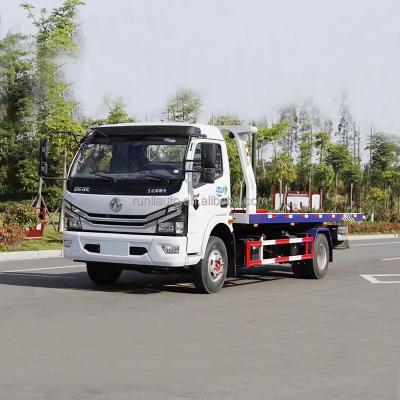 Cina Cina Fabbrica Prezzo economico DFAC DongFeng 5Ton piattaforma rimorchio camion Wrecker piatto recupero camion rimorchio corpo in vendita