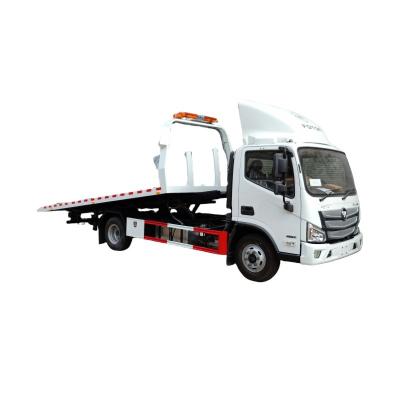 Cina Foton 120hp Cummins Motore ABS Fast 5 Gear 5.998*2.3*2.05m Piatto letto carico 7.57 tonnellate Camioni rimorchiatori Camion spaccatore in vendita