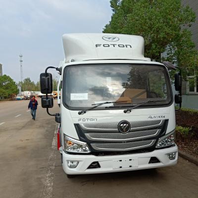 Cina Foton 120hp Cummins Motore ABS Fast 5 Gear 5.998*2.3*2.05m Piatto letto carico 7.57 tonnellate Camioni rimorchiatori Camion spaccatore in vendita