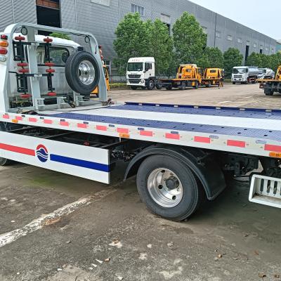 Cina Mini Piccolo Foton 120hp Cummins Motore ABS Fast 5 Gear 5.998*2.3*2.05m Letto piatto Carico 7.57 tonnellate Camioni rimorchiatori Camion spaccatore in vendita