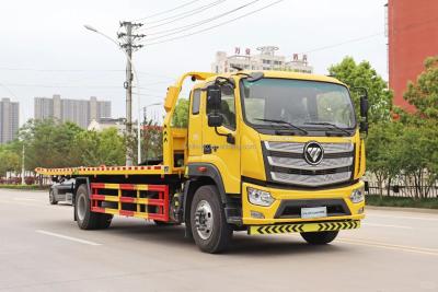 Cina Autocarro di soccorso Foton personalizzato in fabbrica, piattaforma ribassata per impieghi gravosi, carro attrezzi, carro attrezzi in vendita