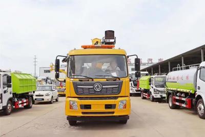 Cina Autocarro di soccorso DongFeng DFAC personalizzato in fabbrica, per impieghi gravosi, con piattaforma ribassata da 10 tonnellate, carro attrezzi con gru montata in vendita