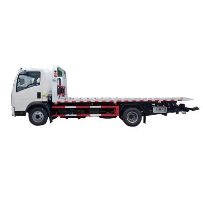 Cina Fabbrica cinese Sinotruk personalizzato HOWO 5 tonnellate 6 tonnellate camion di recupero rimorchio carrozzeria camion leggero servizio piattaforma a piattaforma rimorchiatore camion in vendita