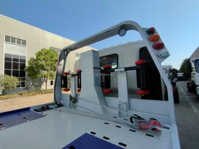 Cina Fabbrica cinese Sinotruk personalizzato HOWO 5 tonnellate 6 tonnellate camion di recupero rimorchio carrozzeria camion leggero servizio piattaforma a piattaforma rimorchiatore camion in vendita