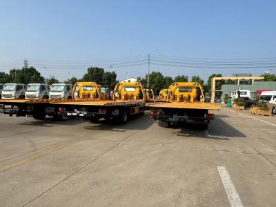 Cina Autocarro di soccorso ISUZU 5 tonnellate, carro attrezzi, pianale in vendita