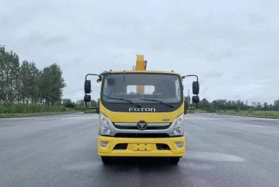 Cina Fabbrica cinese camion di recupero di salvataggio stradale su misura Foton carrozzeria a letto piatto camion di rottamazione con gru montata camion di rottamazione in vendita