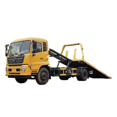 Cina Fabbrica cinese personalizzata DFAC DongFeng pianale ribaltabile carro attrezzi corpo pesante 4X2 10 tonnellate pianale piattaforma carro attrezzi in vendita