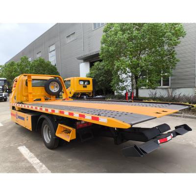 Cina Fabbrica Fornitore diretto JAC 5 tonnellate 8 tonnellate 5,3 M Flatbed Truck Wrecker Truck Wrecker Truck Body Towing Wrecker in vendita