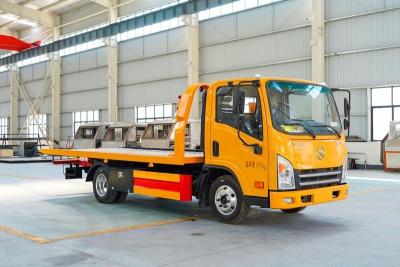 China Dayun QuanChai Engine 132 Horsepower Board Length 5.2 Meters ,3 Tons Rear Support Arm, 4 Tons Hoist ,wrecker Truck for sale