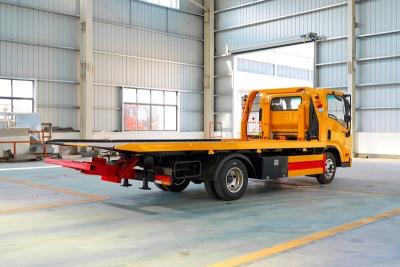 China Dayun QuanChai Engine 132 Horsepower Board Length 5.2 Meters ,3 Tons Rear Support Arm, 4 Tons Hoist ,wrecker Truck for sale