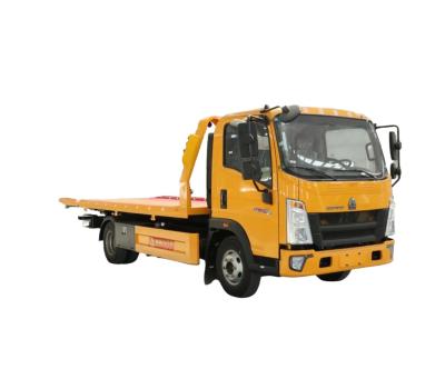 China Sinotruk HOWO Light Duty Tow Trucks Wreckers Wrecker Towing Truck Flatbed Platform Tow Wrecker Truck for sale