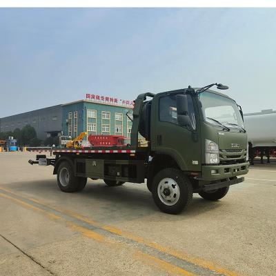 China SHOCK PRICE ISUZU 4x2 NMR KV100  Slider Platform Tow Trucks Wrecker Truck for sale