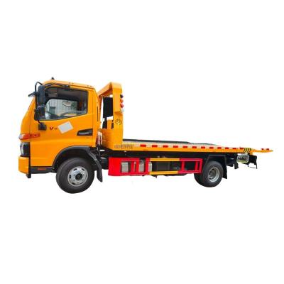 China Mimi Cheap Price JAC Chassis Cummins Engine 160 Horsepower, Loading 3t Holding 3t Flat Bed Wrecker Truck  Towing  Truck Vehicle for sale