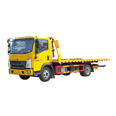 China Howo 4*2   3 Tons  Tow Truck      Flatbed Wrecker for sale