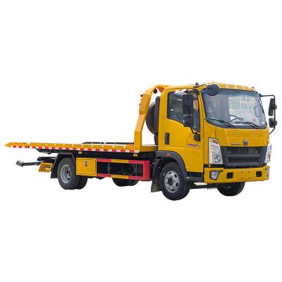China Chinese Famous Heavy Duty Truck Towing 4 Ton Rollback Tow Truck for sale