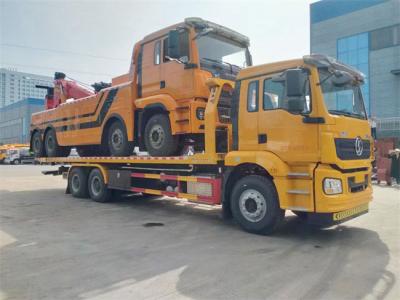 China China Runli Factory Custom Shacman New 20ton Flat Bed Wreckers Tow Hitch Truck for sale