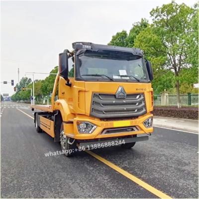 China HTC HOWO NX 10  Tons of Large Board Flight Board a Two Wrecker for sale
