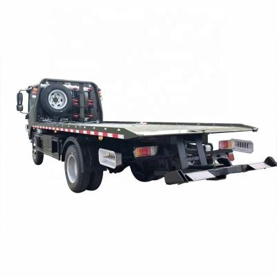 China Isuzu 4x4  5-8 Tons Multifunction Plat Form Wrecker Body Tow Truck All-wheel Drive	 Roll Back  4wd Truck for sale