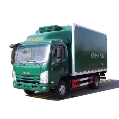 China Customized ISUZU 4x2  6Tons Refrigerator Trucks Freezer Van Refrigerator Truck Wagon Cargo Truck for sale
