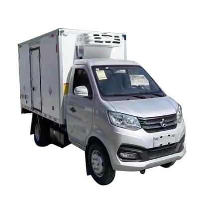 China Gasoline Small Refrigerated Truck   Mini Freezer   Refrigerator Truck for sale