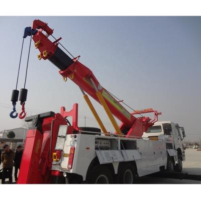 Cina SINOTRUK HOWO Camion di rottura stradale Camion da rimorchio rotatore pesante 8x4 35 tonnellate in vendita