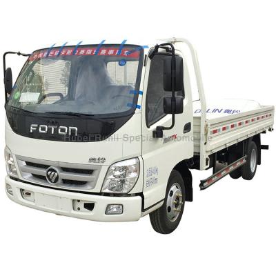 China Foton Aumark TX Enkele Rij Cabine Licht Vrachtwagen 3 Ton 5 Ton Vrachtwagen Beste Prijs Te Koop Te koop